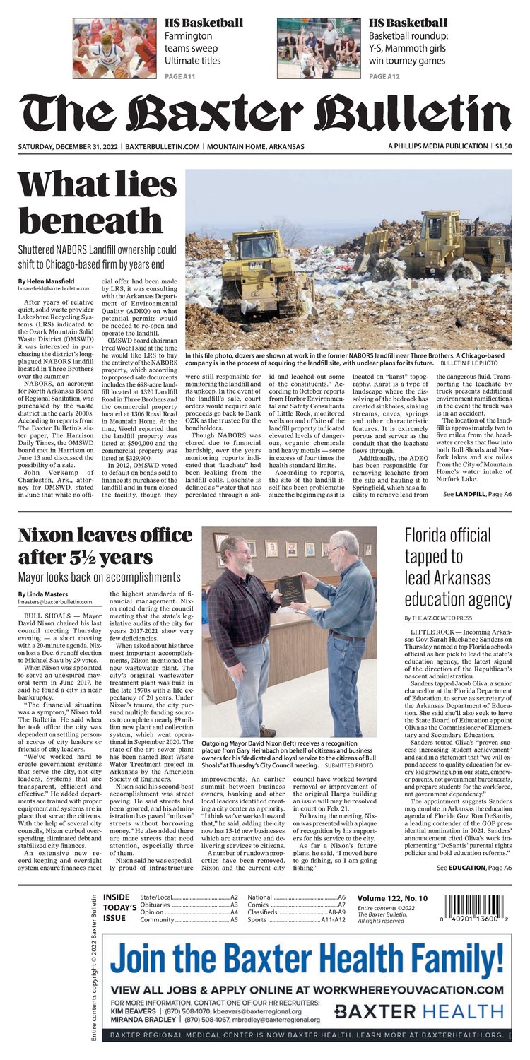 Saturday, December 31, 2022 | Baxter Bulletin